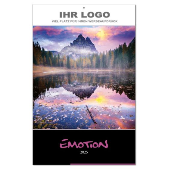 Wandkalender EMOTIONS mit Werbedruck | HACH Werbeartikel