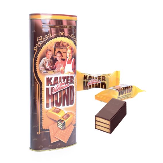 Oma Hartmanns Kalter Hund in Geschenkedose, einzeln verpackt, 325 g