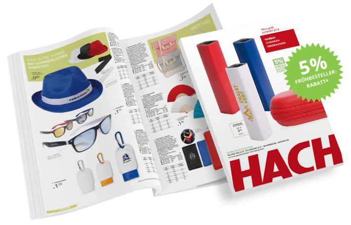 Werbegeschenke & Werbeartikel | Jetzt im HACH Onlineshop bestellen